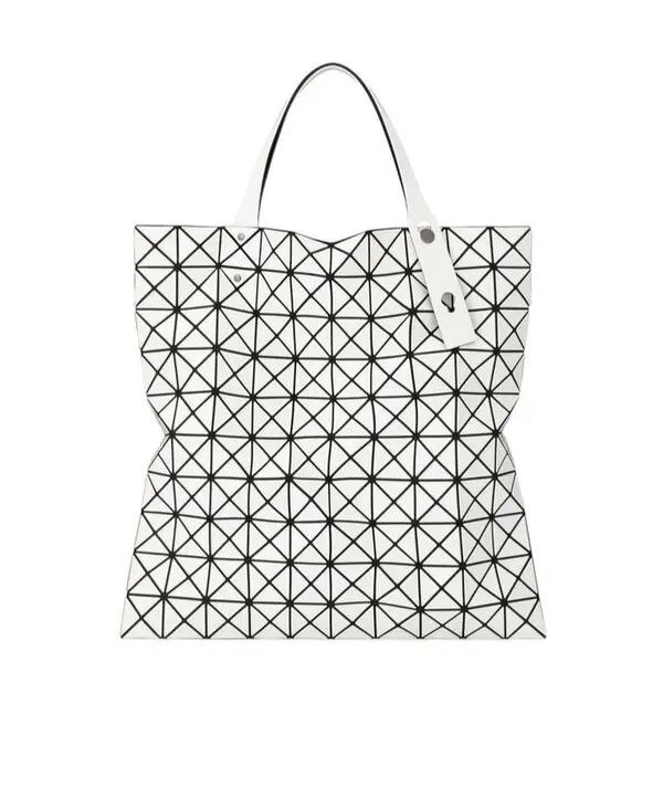 Issey Miyake Prism Top Handle Bag - Silver