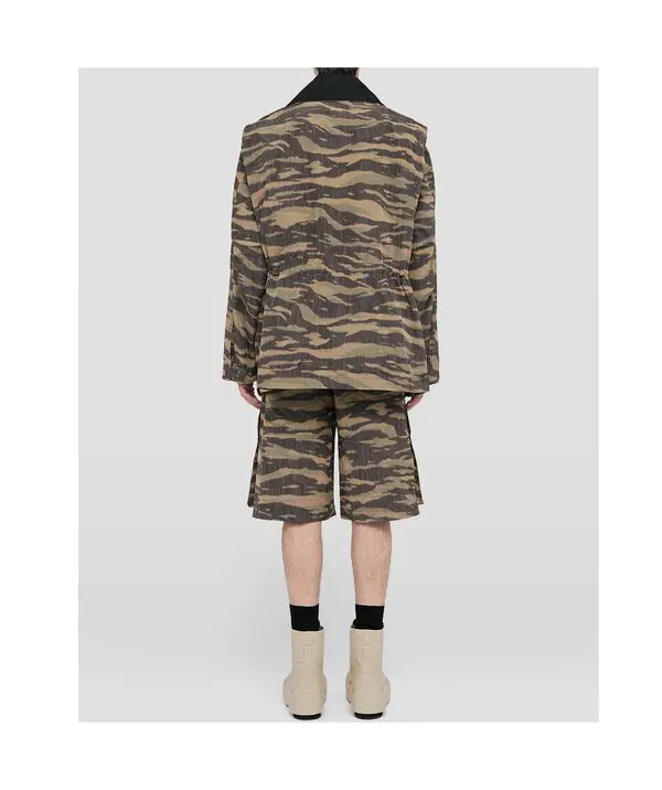 JIL SANDER Printed Jacket With Detachable Collar