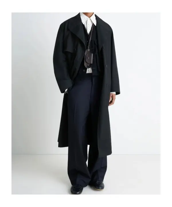 LEMAIRE Double-breasted Trench Coat