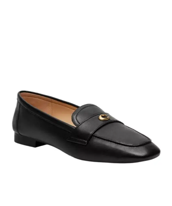 COACH Sculpted C Loafer - Black