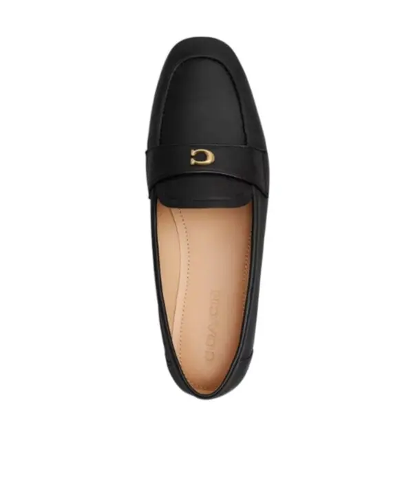COACH Sculpted C Loafer - Black