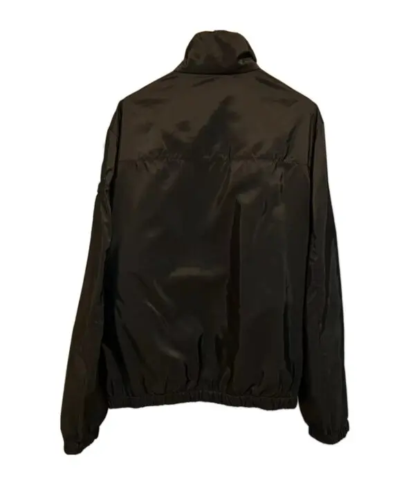 Prada Long Sleeve Stand Collar Zip Jacket - Black