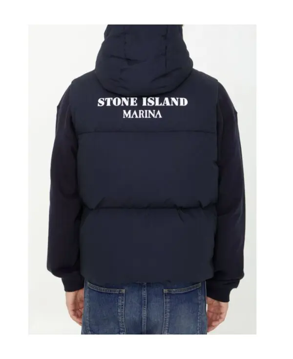 Stone Island Hooded Quilted Gilet