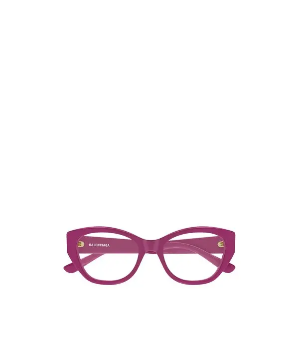 Balenciaga Cat Eye Frame Eyeglasses - Fuchsia