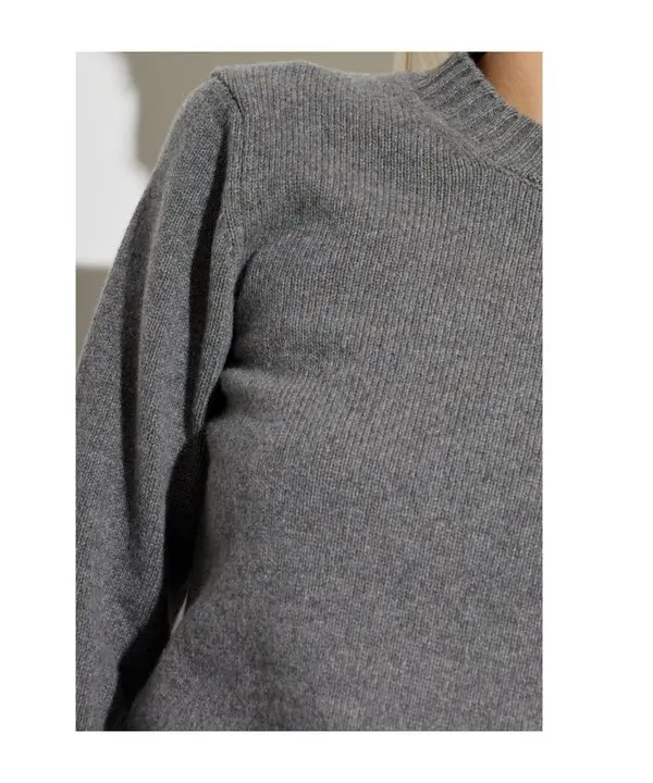 AMI Paris De Coeur Logo-embroidered Cropped Jumper