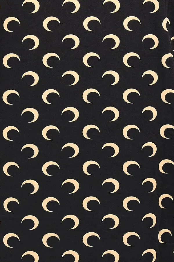 MARINE SERRE Moon Printed Long-sleeved T-shirt