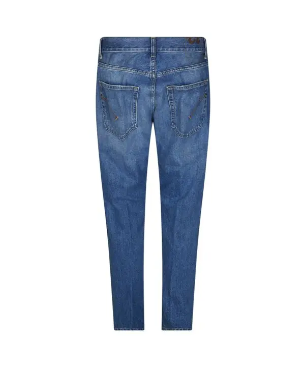 DONDUP Slim Fit Distressed Jeans