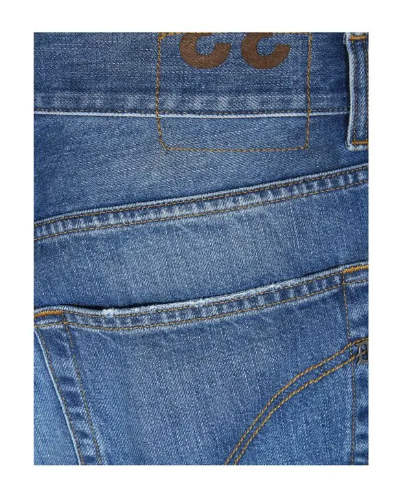 DONDUP Slim Fit Distressed Jeans