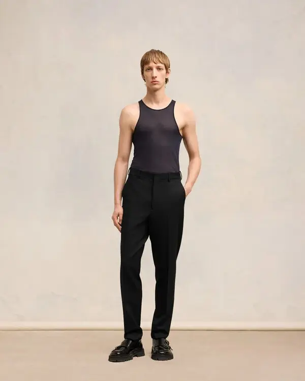 AMI Paris Cigarette Trousers