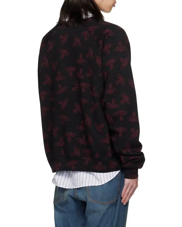 VIVIENNE WESTWOOD All-over Orb Printed Crewneck Sweatshirt