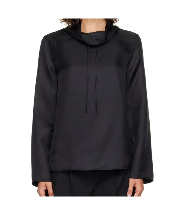 Loulou De Saison Long-sleeved Drawstring Blouse