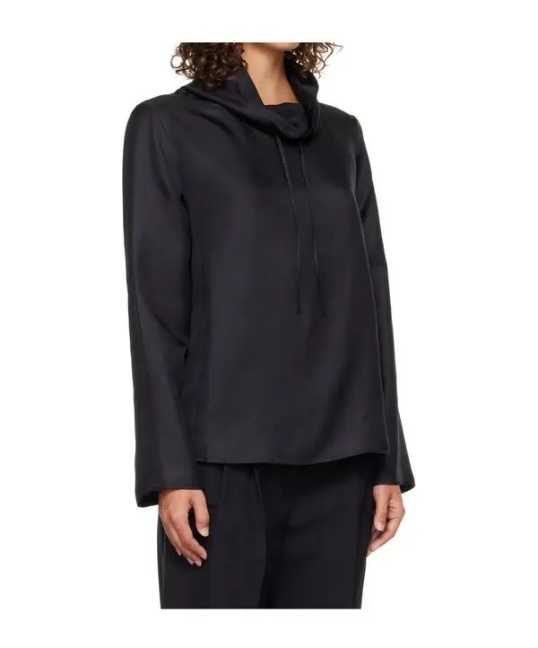 Loulou De Saison Long-sleeved Drawstring Blouse