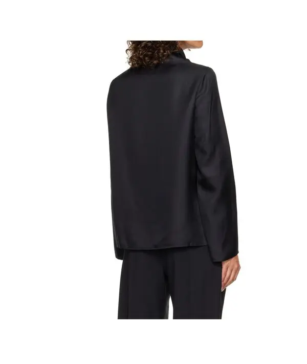 Loulou De Saison Long-sleeved Drawstring Blouse