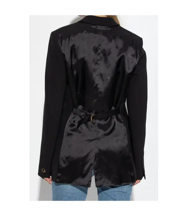 Moschino Single-breasted Crepe Blazer