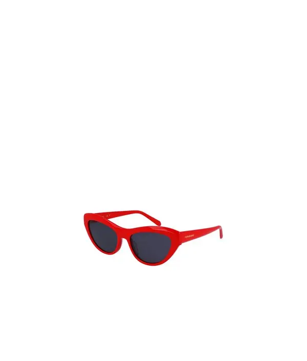 FERRAGAMO Cat Eye Frame Sunglasses - Red
