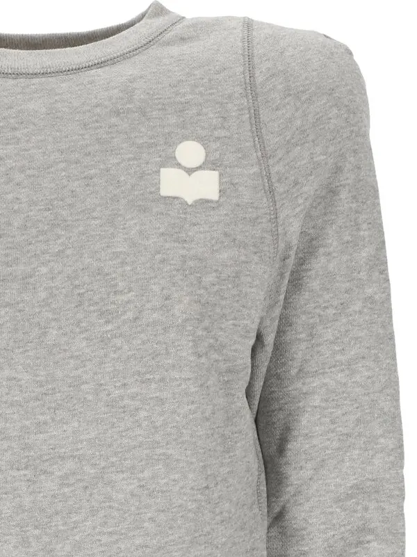 Isabel Marant Étoile Sweatshirt With Flocked Logo Detail