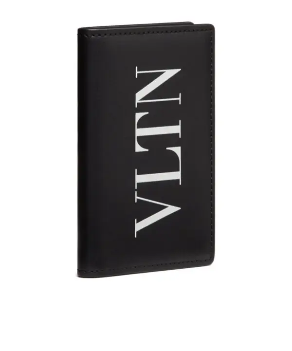 Valentino Garavani Vltn Logo Printed Card Case