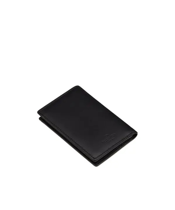 Valentino Garavani Vltn Logo Printed Card Case