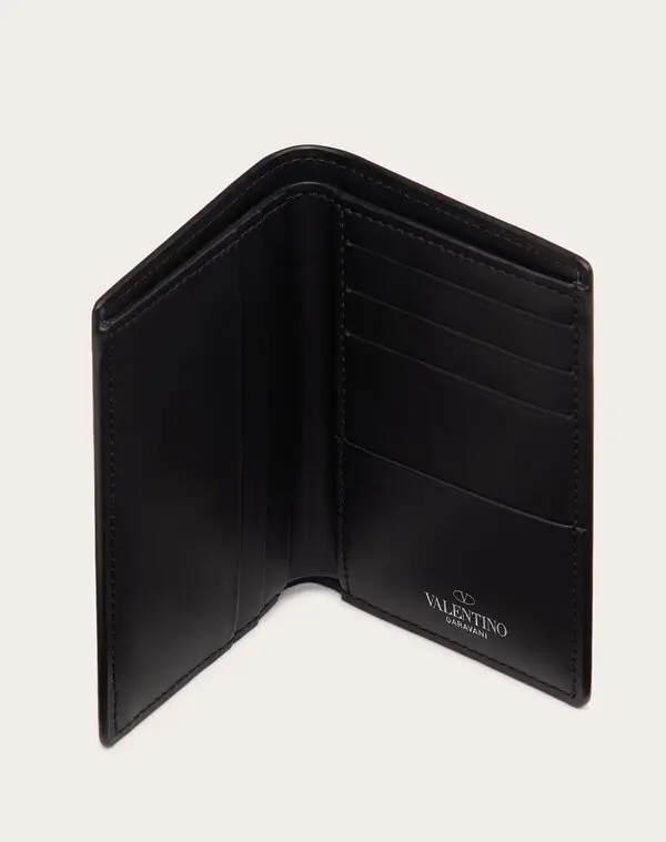 Valentino Garavani Vltn Logo Printed Card Case