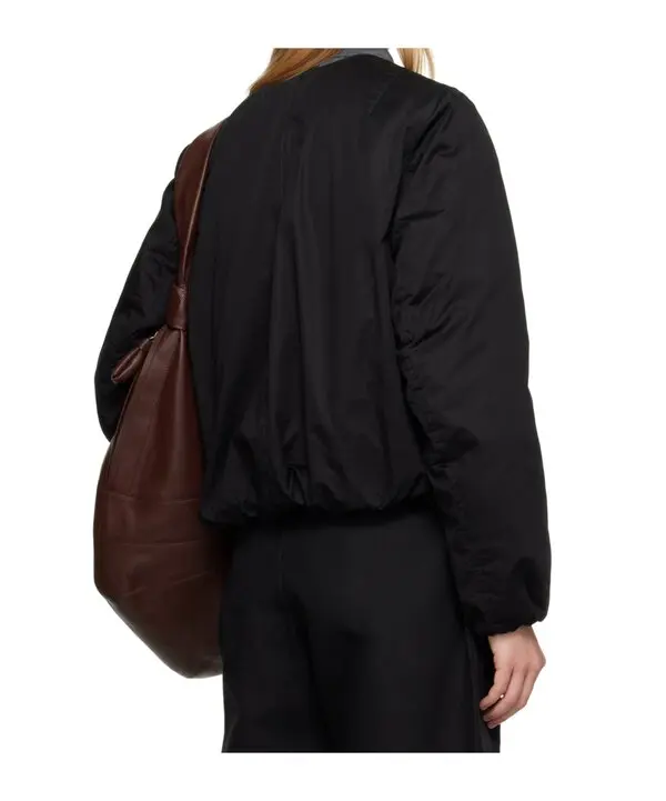 LEMAIRE Wadded Collarless Bomber Jacket