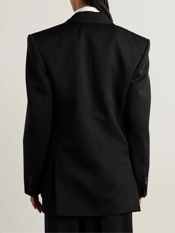 Saint Laurent Double-breasted Tuxedo Jacket