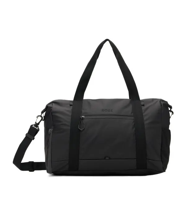 Hugo Boss Stenson Zip-up Duffle Bag - Black