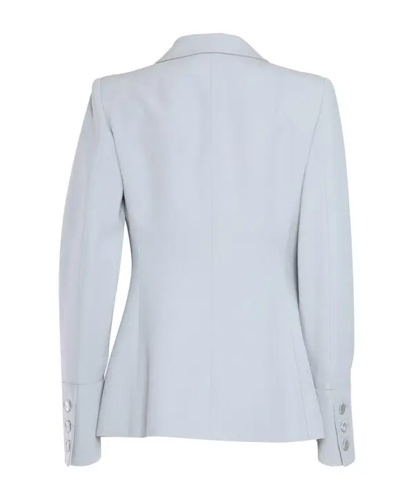Alberta Ferretti Button Suit Coat