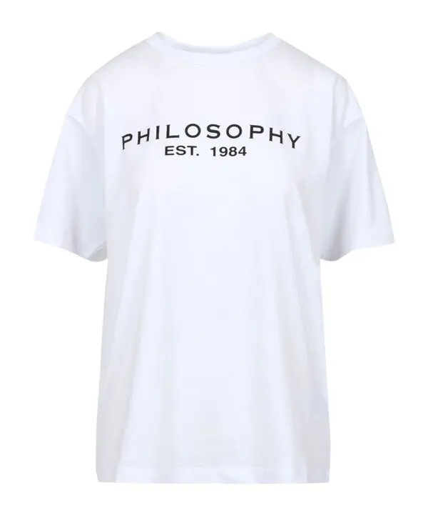 Philosophy Di Lorenzo Serafini Printed Logo Lettering T-shirt