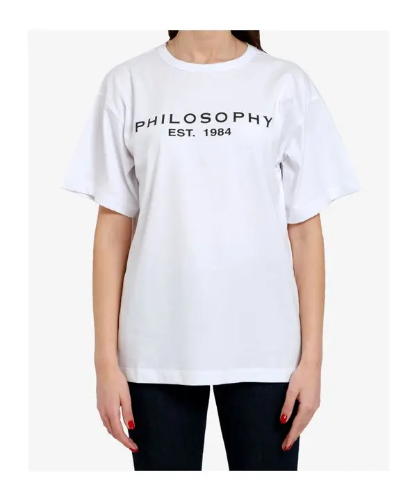 Philosophy Di Lorenzo Serafini Printed Logo Lettering T-shirt