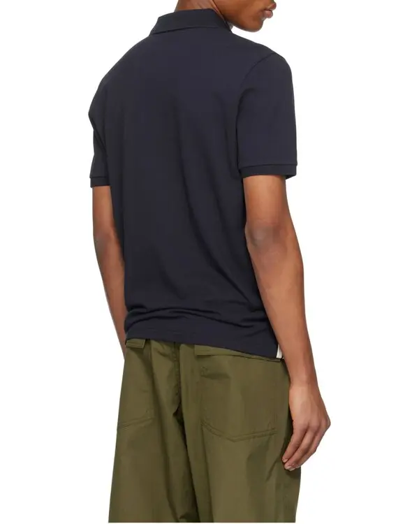 Moncler Logo Patch Short Sleeved Polo Shirt