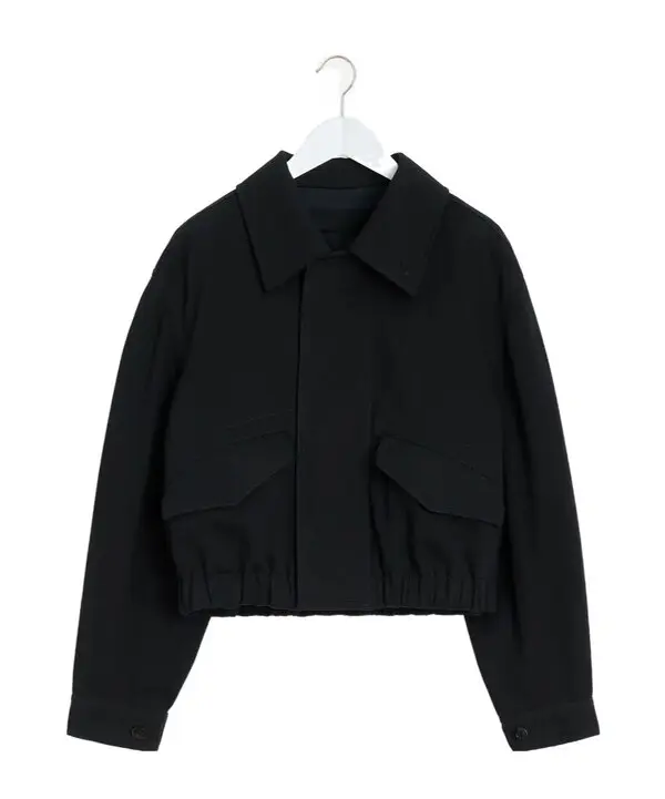 LEMAIRE Elasticated Hem Twill Bomber Jacket