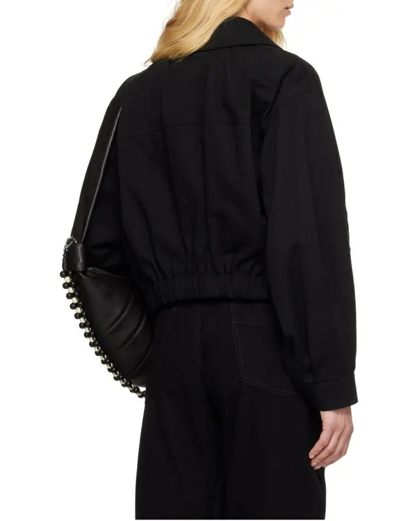 LEMAIRE Elasticated Hem Twill Bomber Jacket