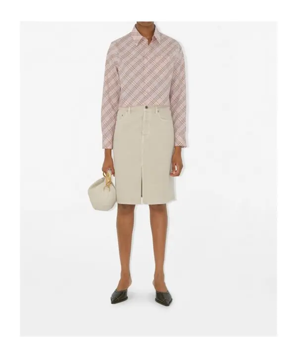 Burberry Vintage Checked Cropped Shirt - Floss
