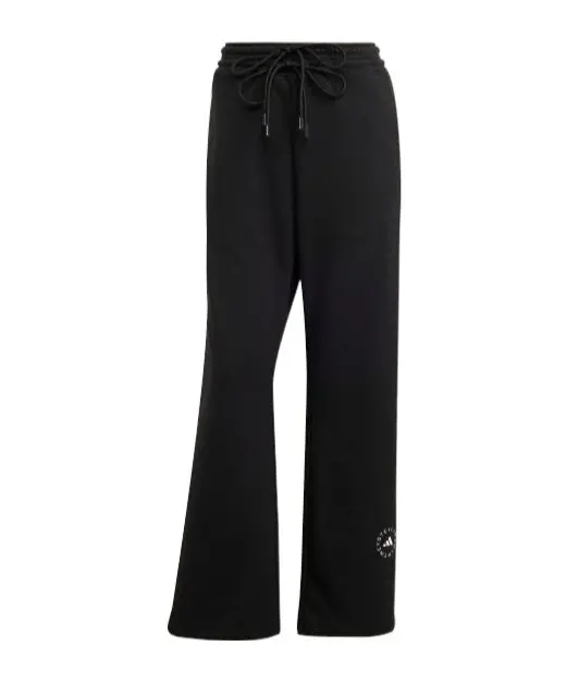 Adidas By Stella McCartney Wide Leg Track Pants - Black