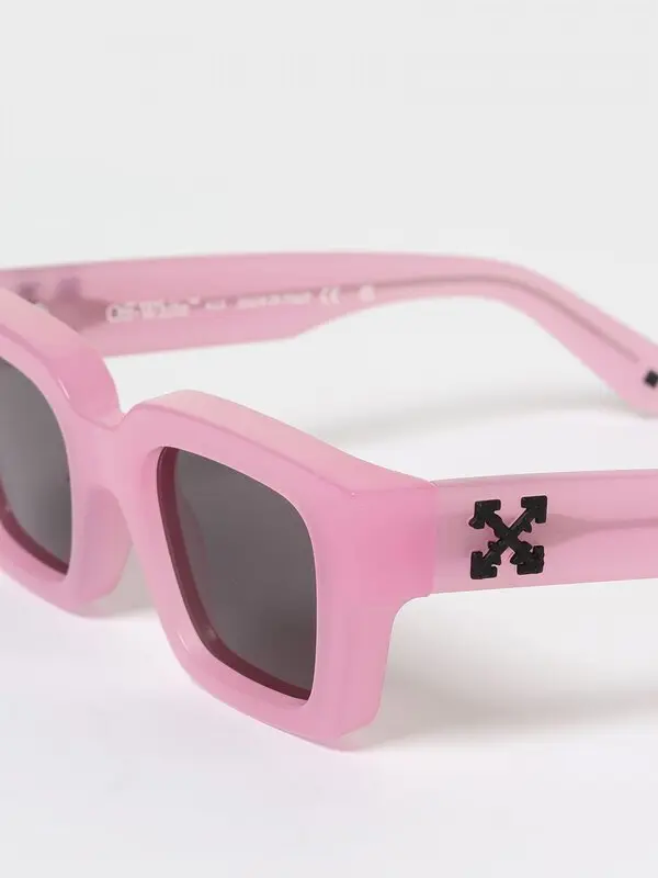 Off-White Full Rim Sunglasses - Pink