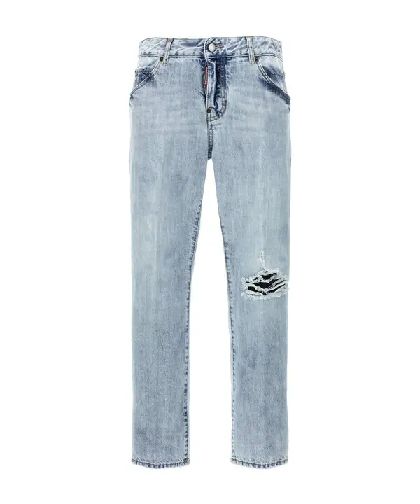 Dsquared2 Distressed Cropped Jeans