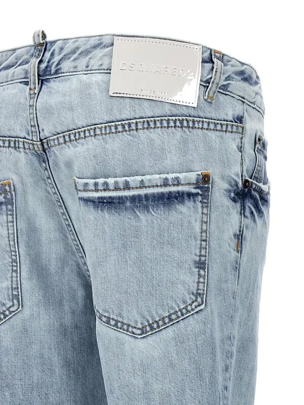 Dsquared2 Distressed Cropped Jeans