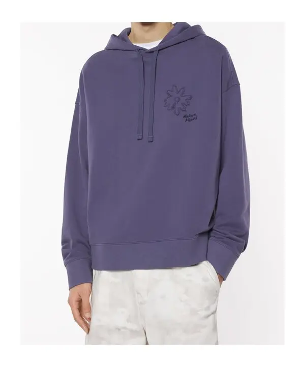 Maison Kitsuné Long Sleeve Hooded Sweatshirt