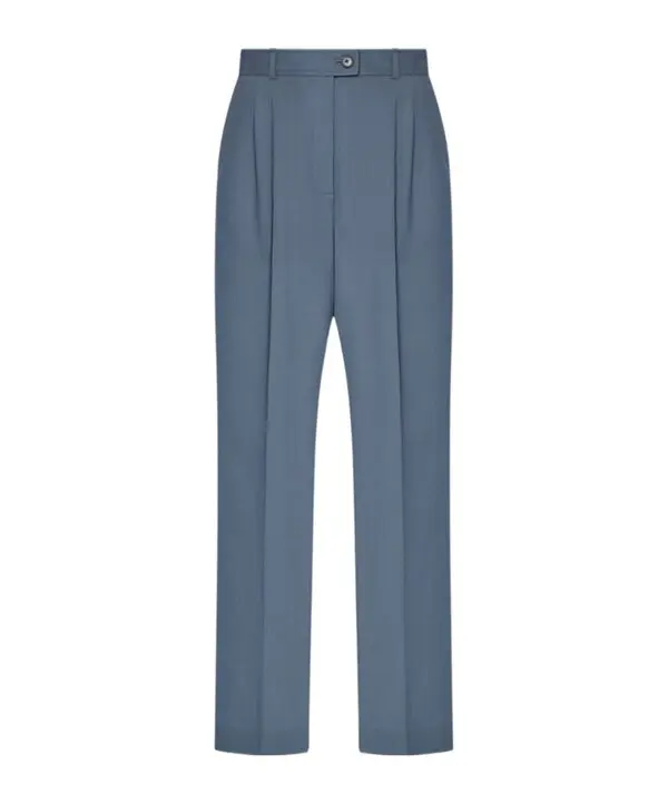 THE ROW Ragnar Pleated Wool Trousers