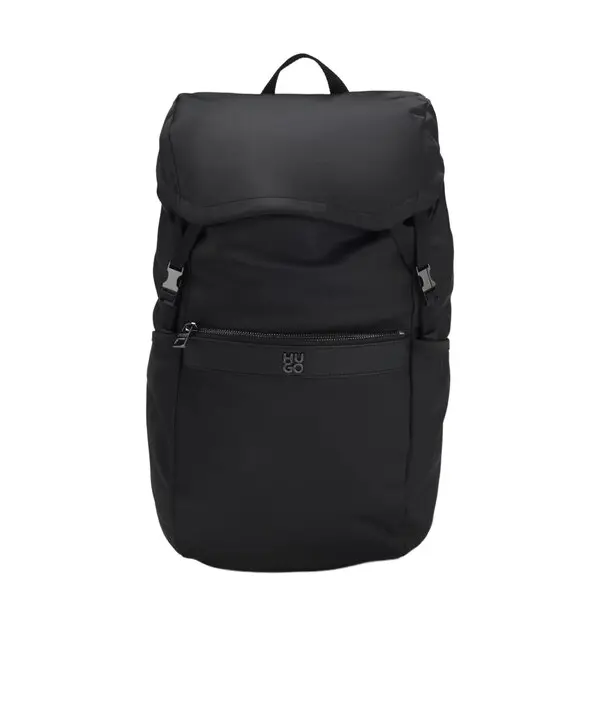 Hugo Boss Buckle-detail Backpack - Black