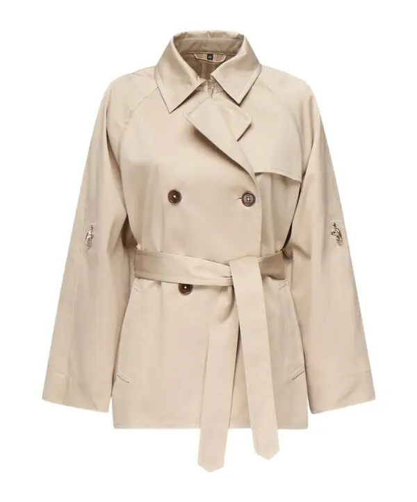 FAY Double-breasted Belted Coat