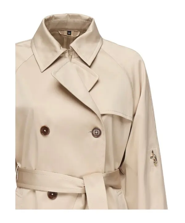 FAY Double-breasted Belted Coat