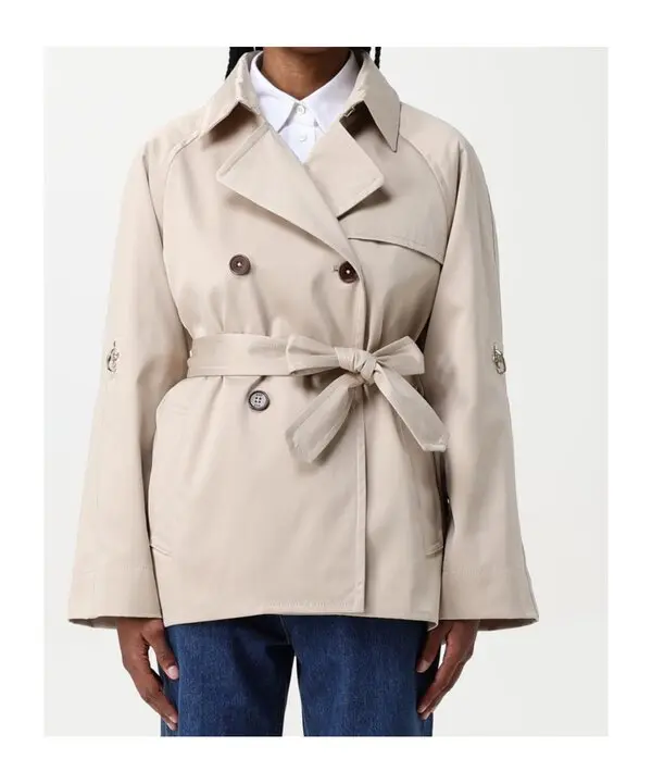 FAY Double-breasted Belted Coat