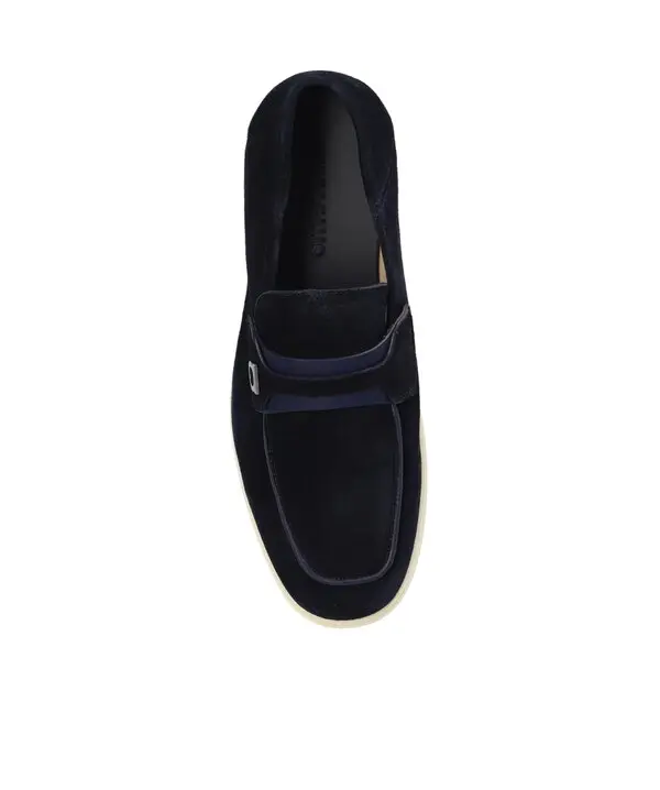 FERRAGAMO Gancini Loafers - Black