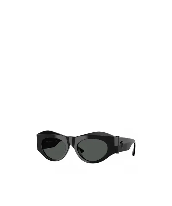 Versace Irregular Frame Sunglasses - Black