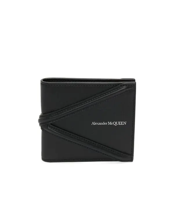 Alexander McQueen The Harness Billfold Wallet - Black