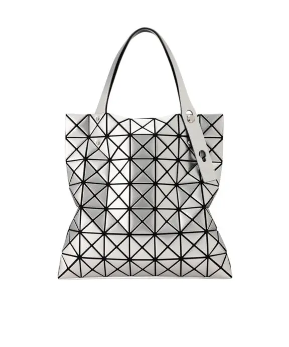 Issey Miyake Diamond Quilted Tote Bag - Silver