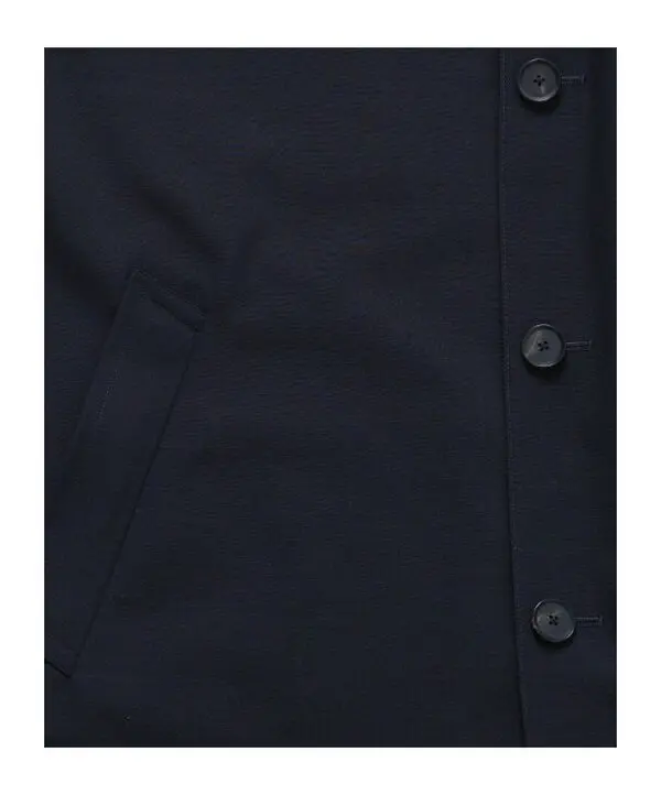 Auralee Wool Collar Trench Coat