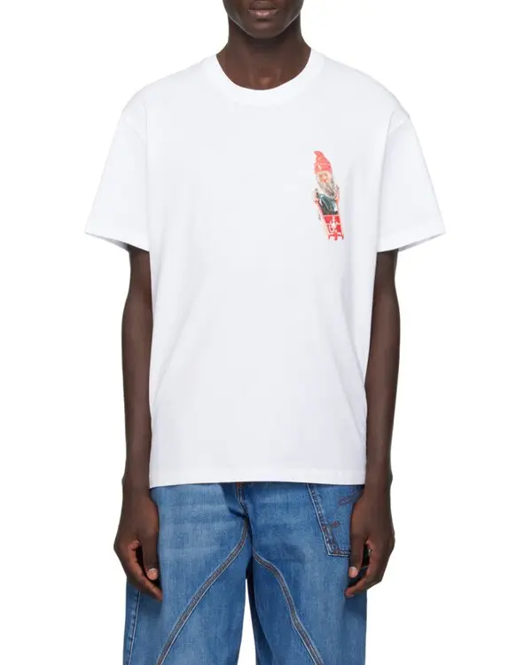J.W.ANDERSON Jw Anderson Gnome-printed Crewneck T-shirt