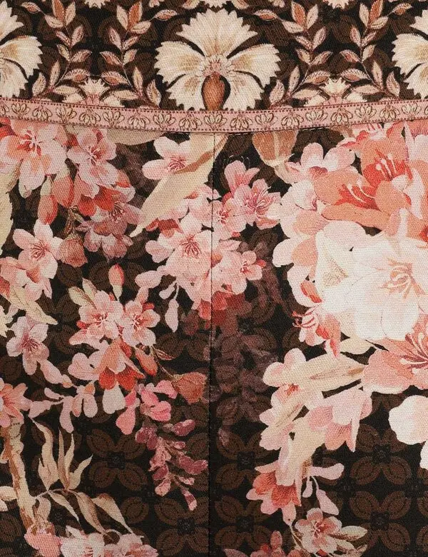 Zimmermann Illuminate Floral Printed Flutter Shorts
